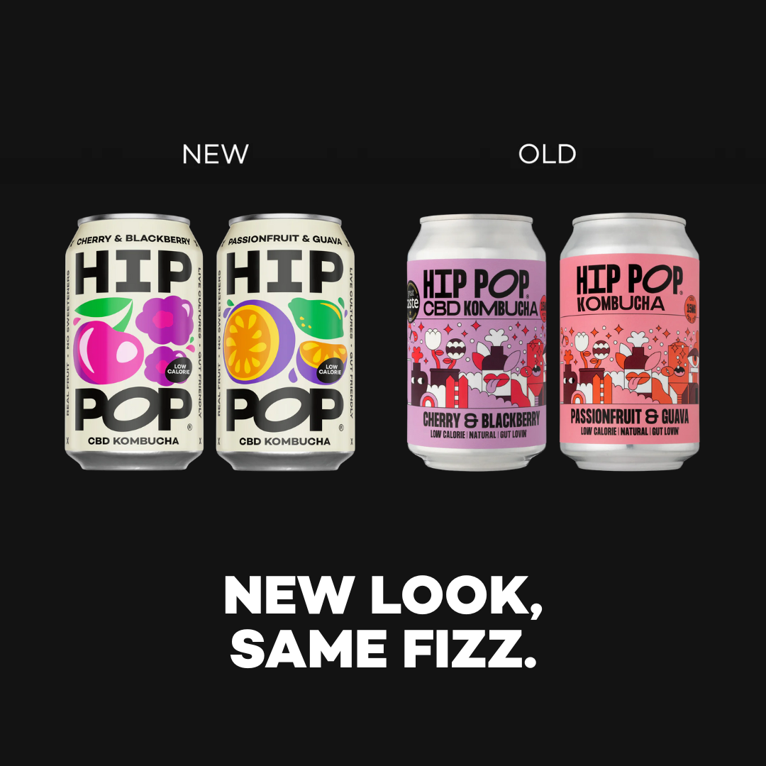 CBD Kombucha | CBD Drinks - Hip Pop