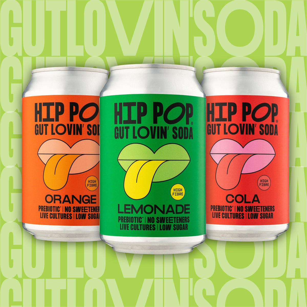 Gut Health Drinks | All Sodas - Hip Pop